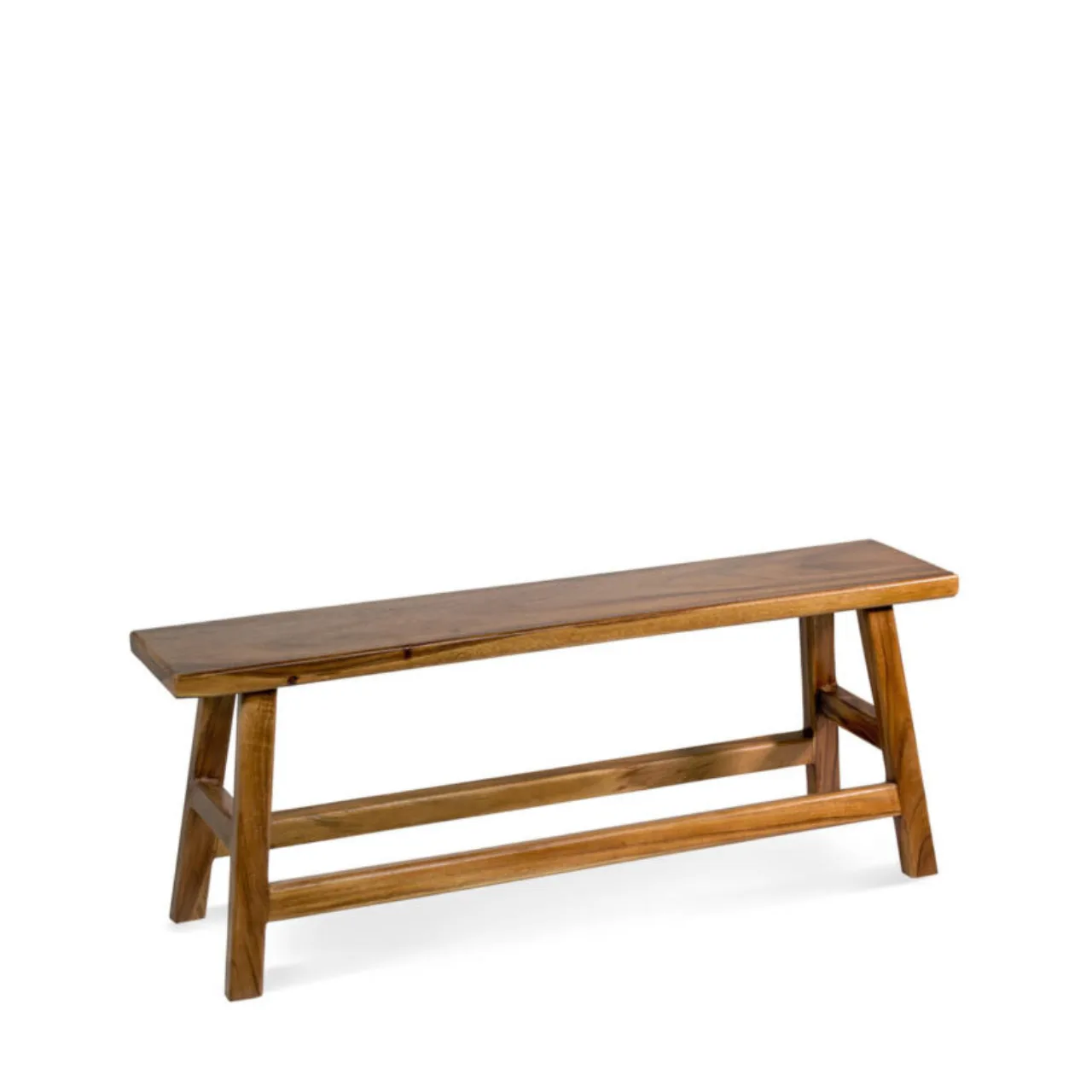 Banco Jacob Madera de Suar Marron 120x35x45 Cm - Moycor - Alarcón