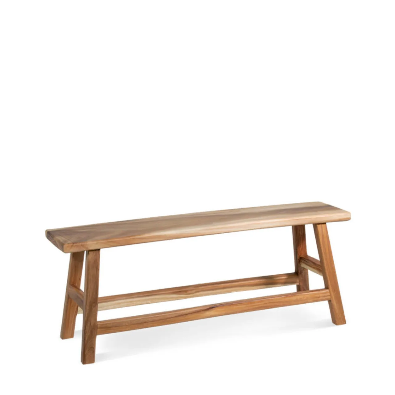 Banco Jacob Madera de Suar Natural 120x35x45 Cm - Moycor - Alarcón